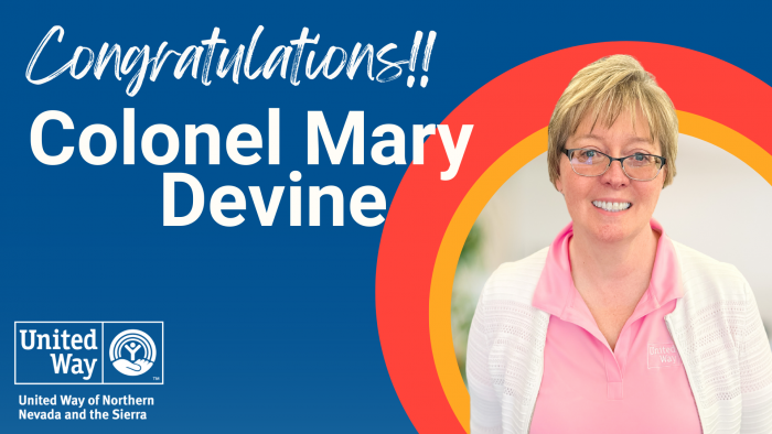 Congratulations to Our New Board Chair Mary Devine | United Way of Northern Nevada & the Sierra
